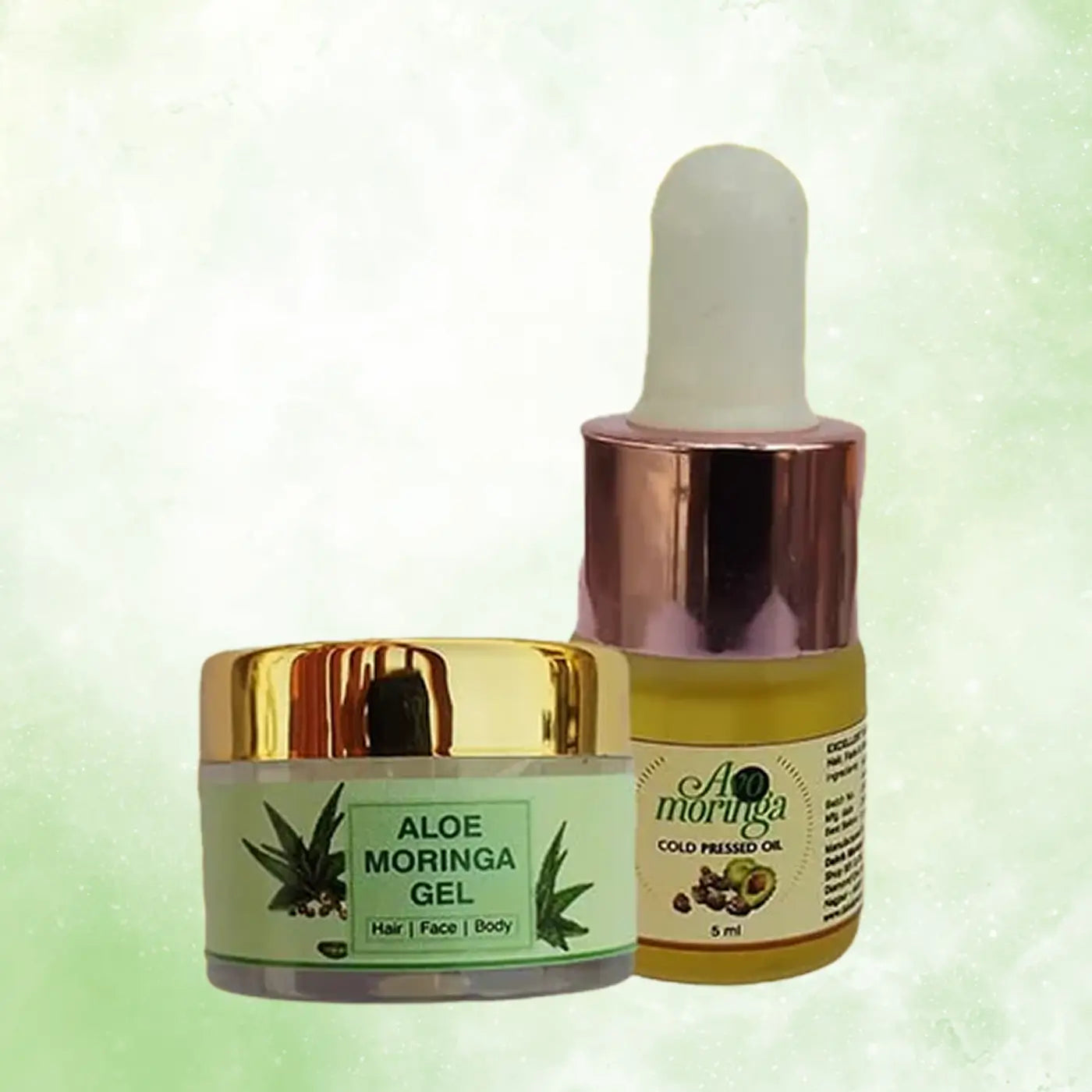Aloe Moringa Gel & Avo Moringa Cold Pressed Oil – Daivik Moringa Store