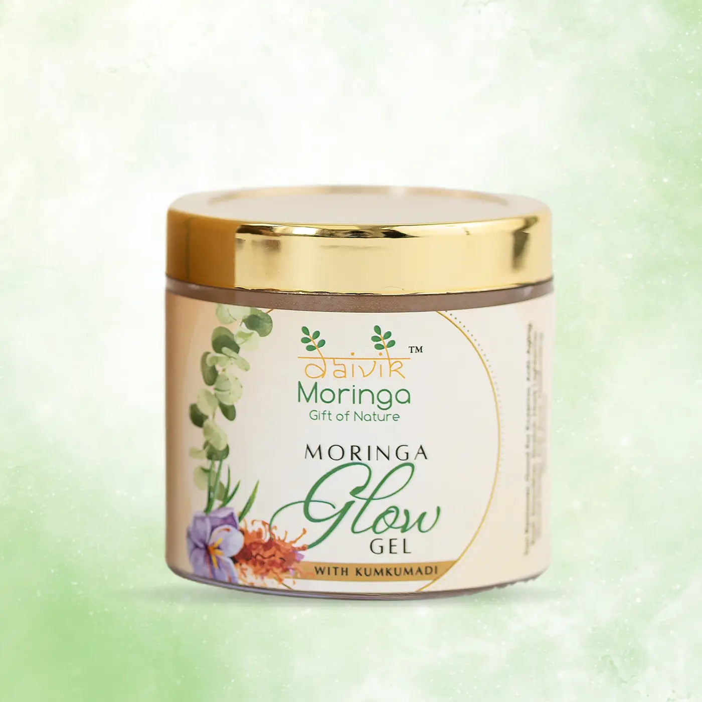 Moringa Glow Gel – Ayurvedic Aloe & Kumkumadi Face Gel – Daivik Moringa ...